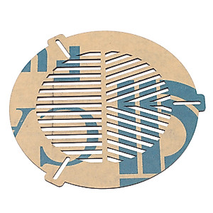 Focusing Bahtinov - Lightweight, for All Telescopes 100-140mm, 3 Posts, with Dobsonians, Mak Cas and SCT