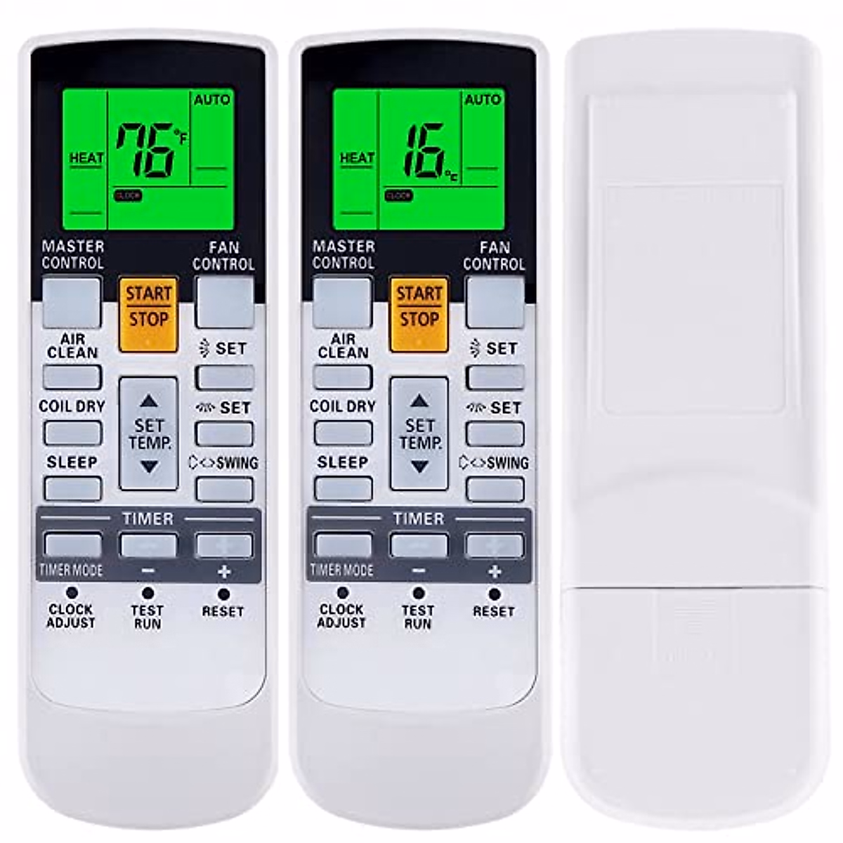 Replacement for Fujitsu Air Conditioner Remote Control Ar-Rah2u Ar-Rah1u Ar-Rae2u Ar-Rae1u Ar-Ry3 Ar-Ry4 Ar-Ry5 Ar-Ry6 Ar-Ry7 Ar-Ry10 Ar-Ry11 Ar-Ry12 Ar-Ry14 Ar-Ry15 Ar-Ry16 Ar-Ry17 Ar-Ry19 ... A