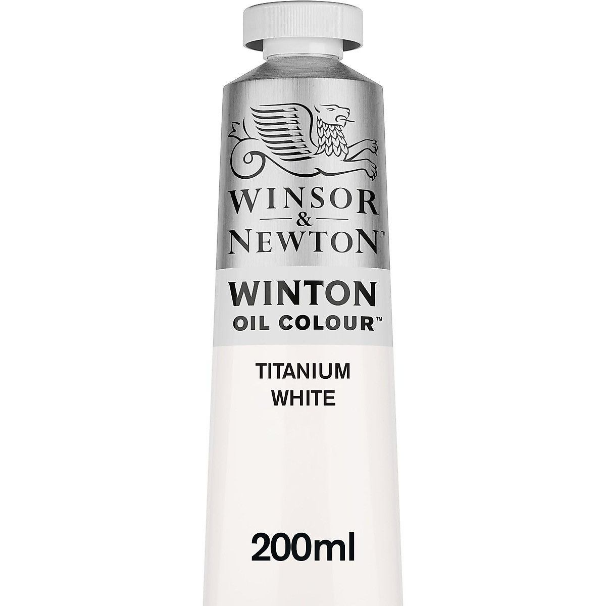 Winsor & Newton Winton Oil Color, 200ml (6.75-oz), Titanium White
