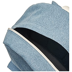 American Apparel Unisex Cotton Canvas School Bag, Light Wash, One Size