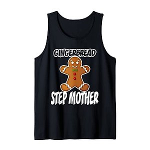 Gingerbread Step Mother Christmas Stocking Stuffer Tank Top