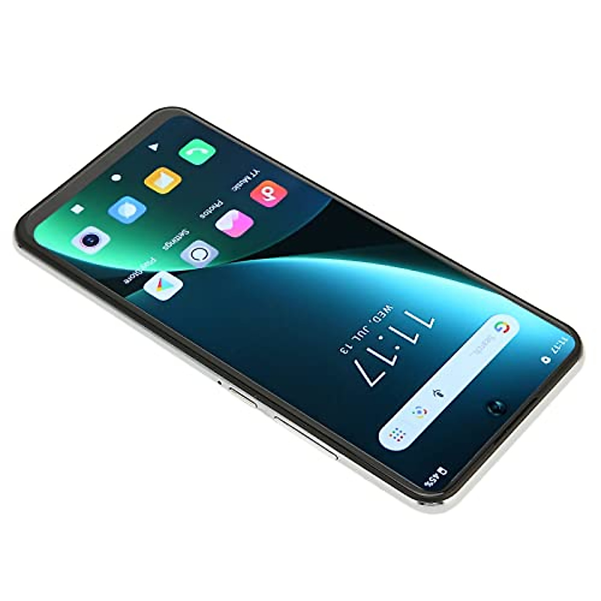 TUORE Unlocked Smartphone Front 5MP Rear 16MP White Electronic Plastic 6.82 Inch HD Screen Call Cellphone (US Plug)