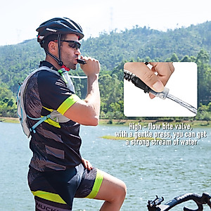 N NEVO RHINO Running Vest for Women, Water Backpack, Hydration Running Vest for Hiking, Trail Marathon Race, Ideal for Women and Men (Pack with 1.5L Water Bladder)