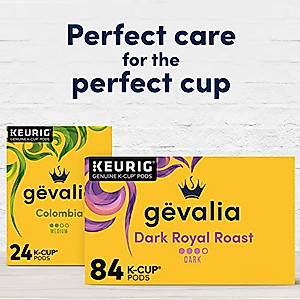 Gevalia Dark Royal Roast Dark Roast K-Cup Coffee Pods (84 Ct Box)