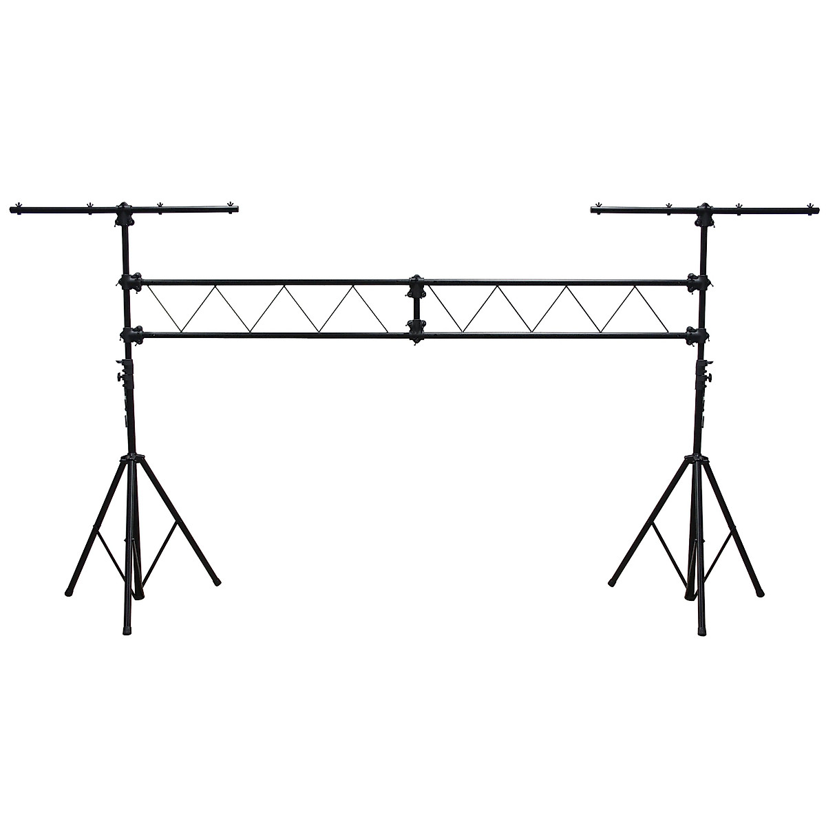 Harmony Audio HA-TRUSSKIT Pro Audio DJ 10 Foot Lighting Truss Package with (2) Tripod Stands