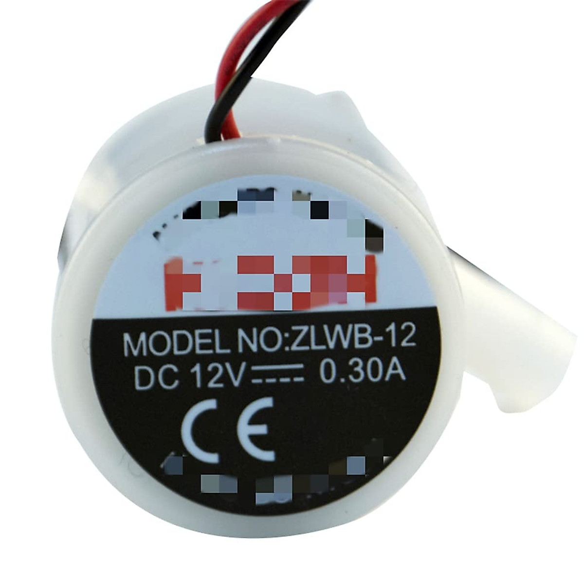 ZLWB-12 HZB-12A/25BF Household Small Bullet Ice Maker Water Pump Compatible with HZB-50A/ HZB-50/ HZB-60/ HZB-80/ HZB-25BF/ HZB-13F/ HZB-20F/ HZB-20FA Ice Maker Machine DC 12V 0.3A