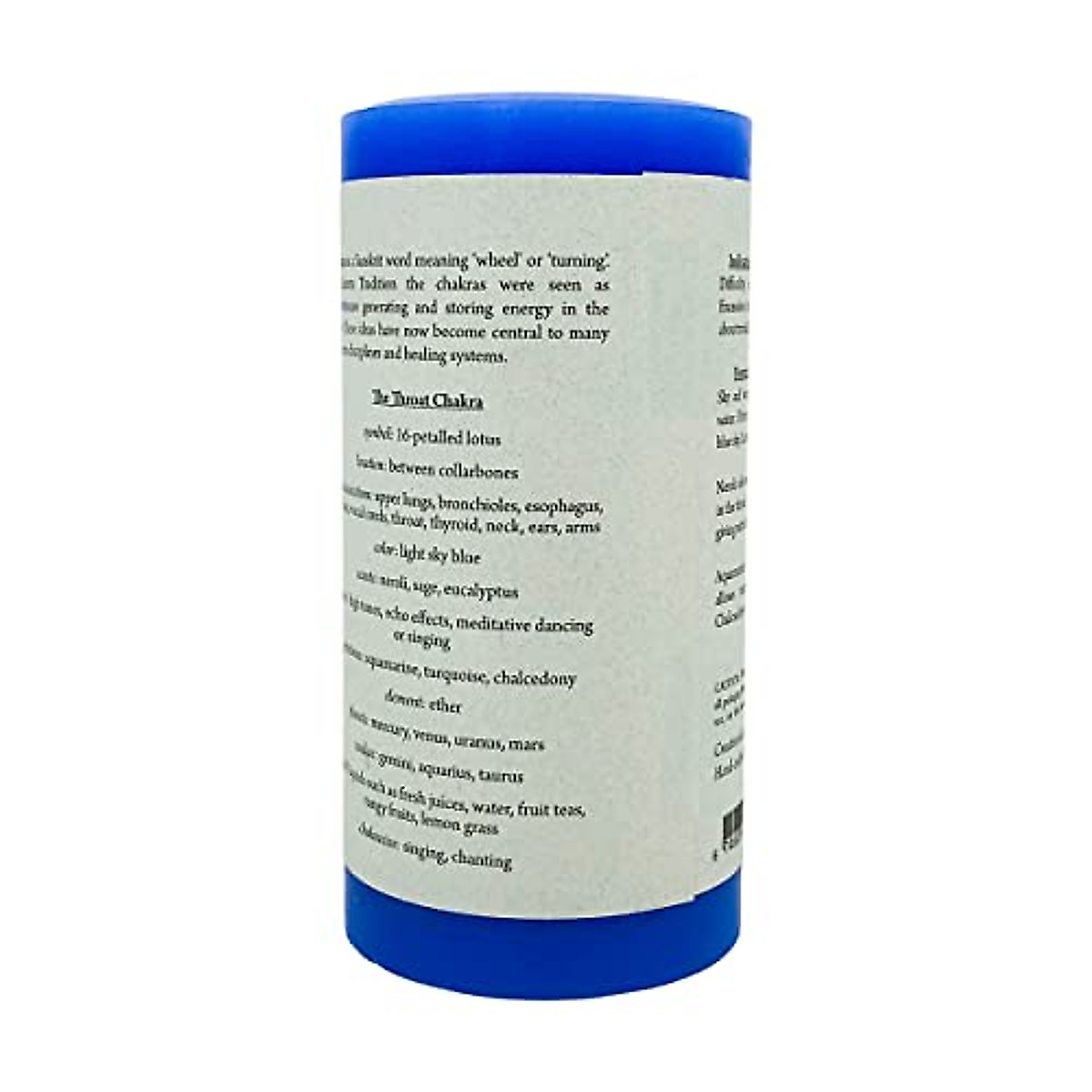 CRYSTAL JOURNEY Candle Pillar Throat, 1 EA