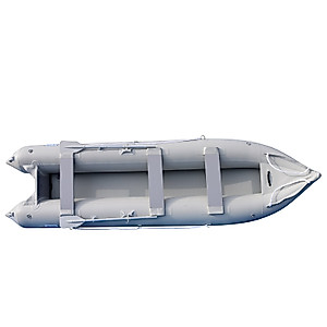 BRIS 15.4Ft Inflatable Kayak Fishing Tender 4 Person Kayaks Canoe Dinghy