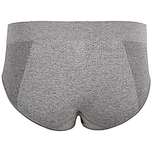 Reebok Women's Underwear - Seamless Hipster Briefs (5 Pack), Size Large, Black/Nude/Hot Pink/Pink Rose/Grey