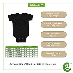Baby Bodysuit My Grandpa Is The World's Best Truck Driver Grandfather Boy & Girl Baby Clothes Funny Cotton Black Design Only 6 Months