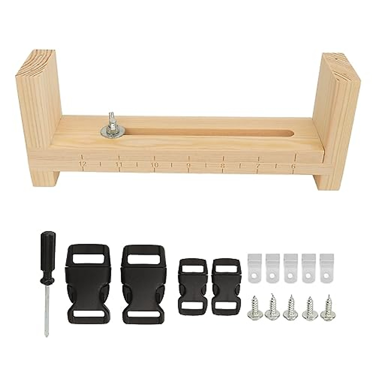 LJCM Bracelet Jig, Adjustable Portable Bracelet Weaving Tool for DIY Watch Bands