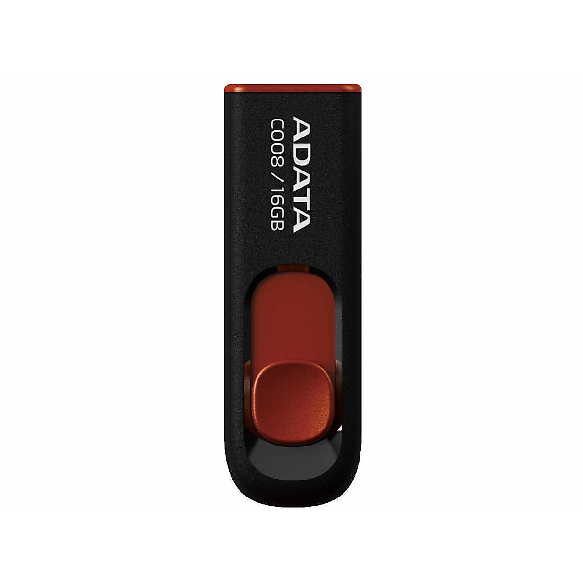 ADATA C008 16GB USB 2.0 Retractable Flash Drive AC008-16G-RKD