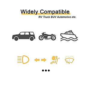 Riseuvo 20pcs 15A Standard Car Fuses - 15 AMP Automotive Fuses(ATO/APR/ATS), 32V (12/24V) Blade Fuse for RV/Truck/SUV