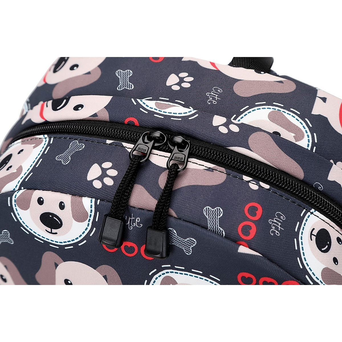 Wadirum Fashion School Backpack for Boy and Girl Weekend Travel Laptop Backpack Dog