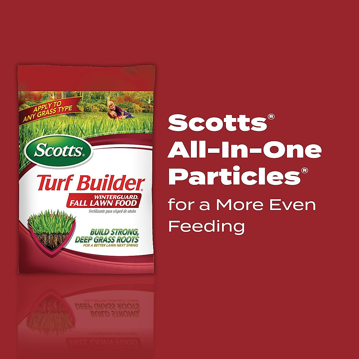 Scotts Turf Builder WinterGuard Fall Lawn Fertilizer for All Grass Types, 4,000 sq. ft., 10 lbs.