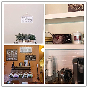 Away with The Fairies Novelty Hanging Shabby Chic Plaque Novelty Fairy Garden Sign Friendship Gift 10" X 5"