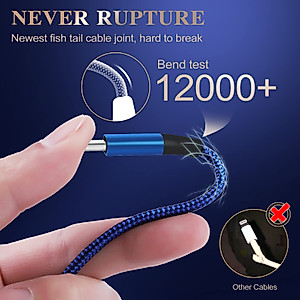 iPhone 14 Fast Charger Cable,Apple USB C to Lightning Cable [Apple MFi Certified] 2Pack 10FT Apple Super Quick Charging Cable Cord For iPhone 14/14 Plus/14 Pro/14 Pro Max/13/12/11/Pro Max/XS/XR/AirPod