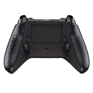 eXtremeRate Textured Black Lofty Programable Remap & Trigger Stop Kit, Upgrade Boards & Redesigned Back Shell & Side Rails & Back Buttons & Trigger Lock for Xbox One S/X Controller Model 1708