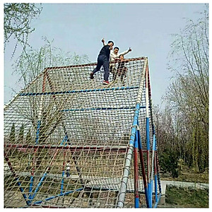 XCYYBB Child Safety Net,Hemp Rope Net,Photo Wall Decoration Mesh Nets,Climbing Rope Net,Cargo Rope Ladder Truck Trailer Netting Balcony Protection Fence