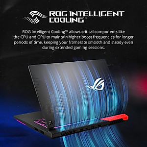 ASUS ROG Strix G15 Gaming Laptop, 15.6" QHD 165Hz Display, AMD Ryzen 9 5980HX, 64GB RAM, 4TB PCIe SSD, RGB Backlit Keyboard, Radeon RX 6800M, Win 10 Pro, Black, 128GB Hotface Extension Set