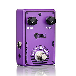 Dolamo Clear Boost Guitar Pedal, Boost Effect Pedal for Guitar,with Effective Level and Gain Control