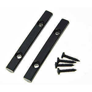 2pcs Black 44.5mm Guitar String Retainer Bar for FR Guitar