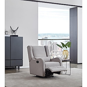 Westwood Design Elsa Manual Glider Rocker Recliner, Pearl River