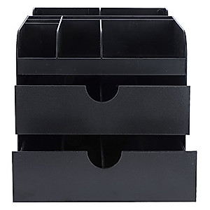 Vencer Coffee Condiment and Accessories Caddy Organizer,Black VCO-002