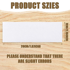 1000 Pcs Wax Strips Non Woven Waxing Strips Hair Removal Wax Strips Skin Body Facial Hair Removal Bikini Wax Strip Paper for Women Men Arms Legs Underarm Hair Eyebrow Armpit (White)