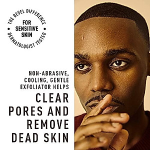 Bevel Skin Care Set - Includes Face Wash with Tea Tree Oil, Glycolic Acid Exfoliating Pads, Lightweight Face Moisturizer, Helps Treat Blemishes, Bumps and Discoloration (Packaging May Vary)