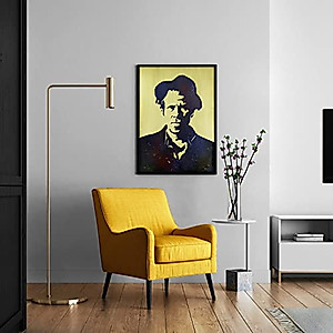 Tom Waits Wall Art. Portrait, Music Lover Gift, Metal Artwork. A Groundbreaking New Way to Display Your Preferred Art on Brass or Copper. Bar, Restaurant Decor, Poster, Man Cave