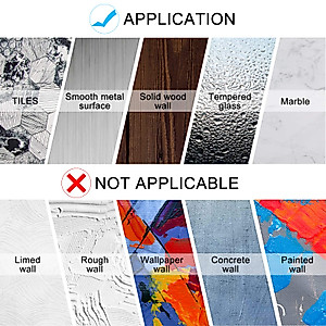 CGBE Adhesive Hooks Heavy Duty Sticky Hooks for Hanging 11 lbs (Max) Seamless Transparent Adhesive Hooks Wall Hangers without Nails for Hanging Keys Coats Hats Bags Ceiling (Clear-16PACK)