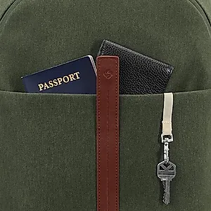 Samsonite Virtuosa Carry-On Travel Backpack with Padded Laptop Sleeve, Pine Green