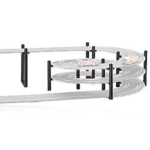 Carrera 20061642 61642 3D Supports System Add On Track Parts for Go!!! & Digital 143 Slot Car Racing Sets, Black