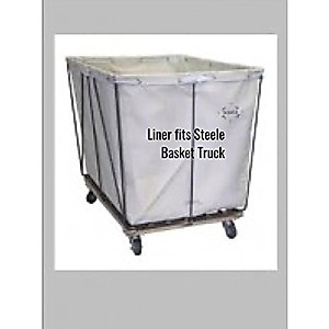American Supply Full Replacement Laundry Hamper Truck Bag/Liner for Steele/Dandux Cart (14 Bushel 28" wx40 lx29 h)
