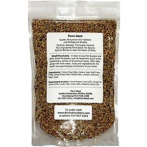 Penn Seed Small Parakeet (Budgie-Neo), 625 g (1.4 lbs) Zip Bag