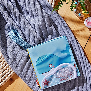 HABA Marine World Fabric Book - Machine Washable First Reader