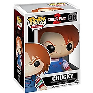 POP Child's Play 2 - Chucky Funko Pop! Vinyl Figure (Bundled with Compatible Pop Box Protector Case), Multicolor, 3.75 inches