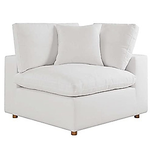 Modway Commix Down-Filled Overstuffed Upholstered 3-Seater Sofa