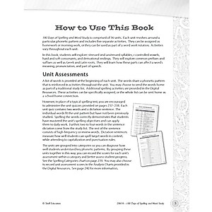 180 Days™: Reading, Vocabulary/Language for 6th Grade Practice Workbook for Classroom and Home, Cool and Fun Practice Created by Teachers (180 Days of Practice)