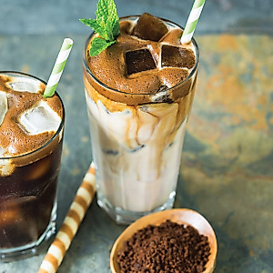 Wilderness Poets Pure Vanilla Powder - 100% Organic Ground Vanilla Beans - Tahitian Variety, Grade A | Potent, Super Aromatic, Perfect for Chefs, Baking, Ice Cream, Coffee Lattes, 1 Ounce (28 Grams)