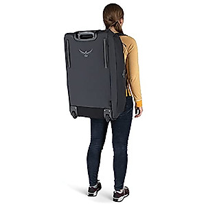 Osprey Daylite Wheeled 85L Duffel/Carry-On Luggage, Black