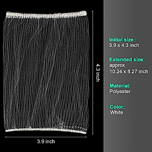 300 Pieces Kitchen Sink Strainer Mesh Bag Disposable Mesh Sink Strainer Bags Sink Net Strainer Filter Bags Sink Trash Mesh Bag for Sink Drain for Collecting Kitchen Food Waste Leftover Garbage