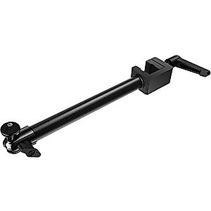 Elgato Solid Arm, Holding Arm with Padded Clamp for easy Mounting and Adjusting of Lights, Cameras, and Microphones, for Streaming, Videoconferencing, and Studios