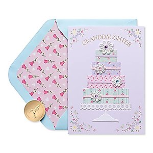 Papyrus Birthday Card for Granddaughter (Brings Sweetness to Life)
