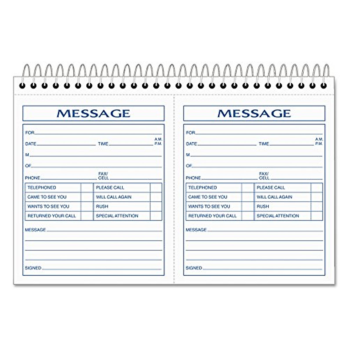 TOPS Phone Message Forms Book, Carbonless Duplicate, 4.25 x 5 Inches, 200 Sets per Book (4007)