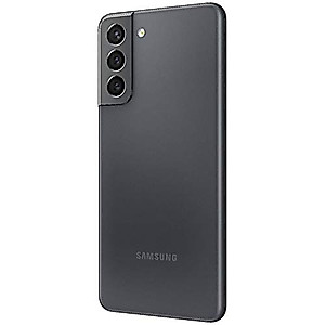 Samsung Galaxy S21 5G (128GB, 8GB) 6.2" AMOLED 120Hz, Snapdragon 888, Global 5G Volte Fully Unlocked (AT&T, Verizon, T-Mobile, Global) G991U1 (w/ 25W Charge Cube & Fast Wireless Charger, Gray)