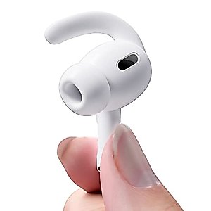 PZOZ 2 Pairs AirPods Pro 2 Ear Hooks, Silicone Anti-Slip in-Ear Earhooks Covers, Ear Tips Accessories Compatible with Apple AirPods Pro 2nd Generation (Not Fit in The Charging Case)