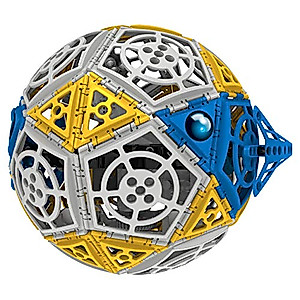 Thames & Kosmos Robotics: Smart Machines - Super Sphere STEM Experiment Kit | Build & Program a 9-inch Robotic Sphere + 6 Other Robot Models | Basic Coding | Color Manual | Requires Tablet, Smartphone