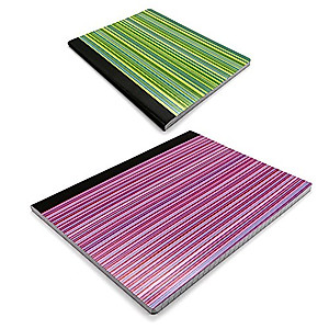 Emraw Fashion Design Composition Book College Ruled Paper 100 Sheet Office Dairy Note Books Journals Meeting Notebook Hard Covers Pack Of 6 Writing Book For school